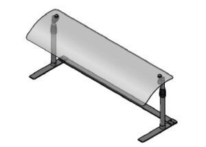 Portable Guards – Post & Base – BSI Designs